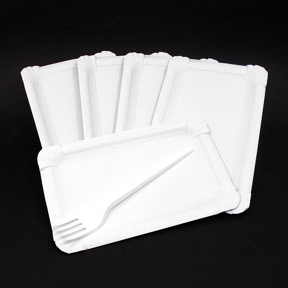 Papierový jednorázový tanier 23cm - Protex.sk